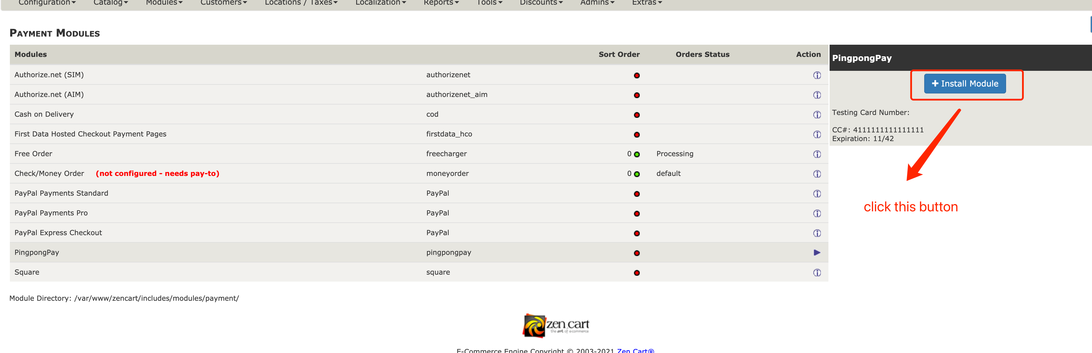 ZenCart-PPPay 插件安装说明 | 商户接入指南
